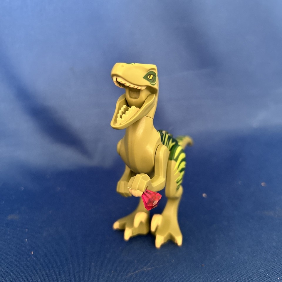 Lego Dino Raptor Velociraptor Green #5884 Mini Fig Figure Jurassic ...