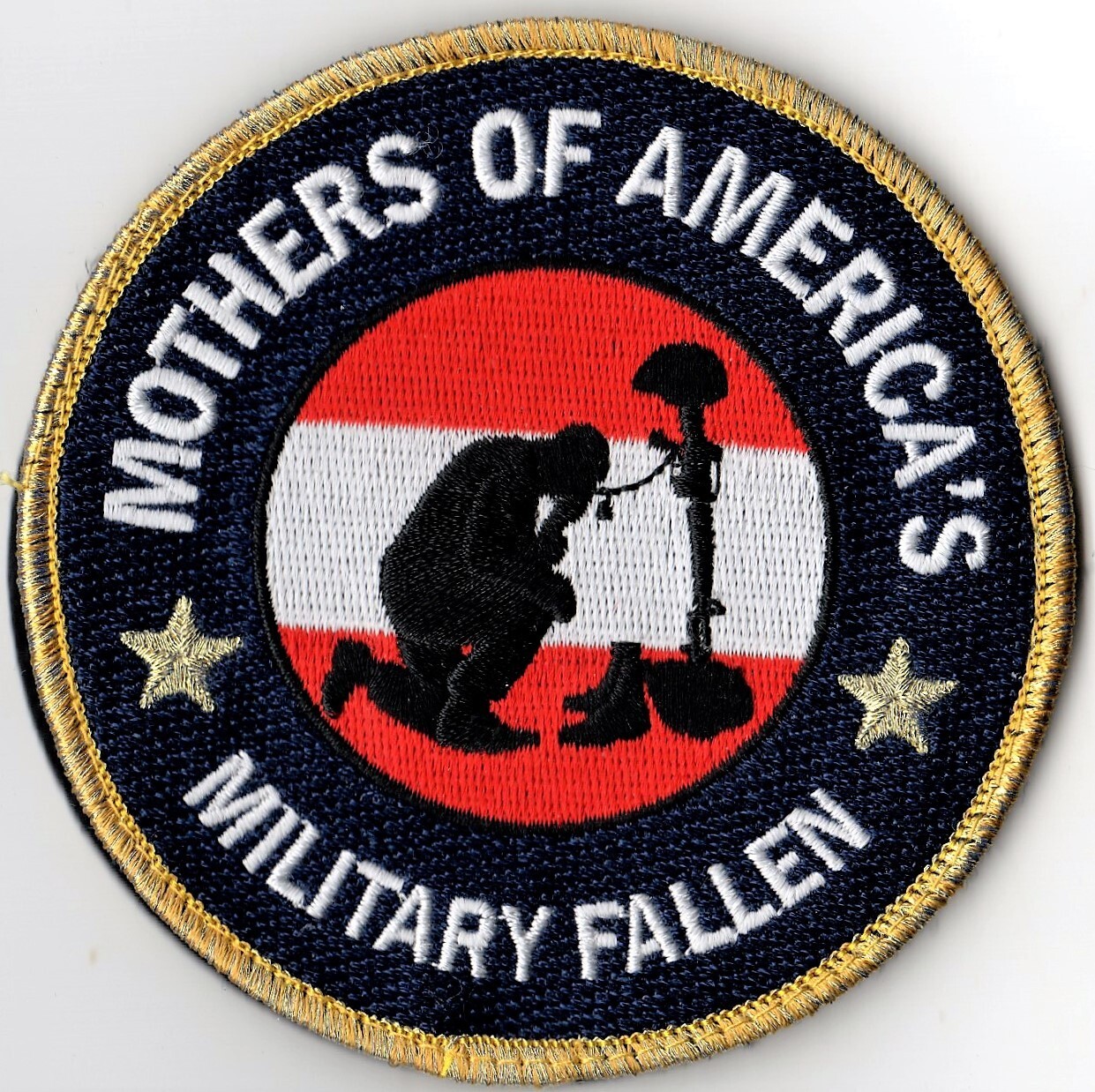 US Military Patch 4" Mothers of America's Military Fallen w/hook & loop ...