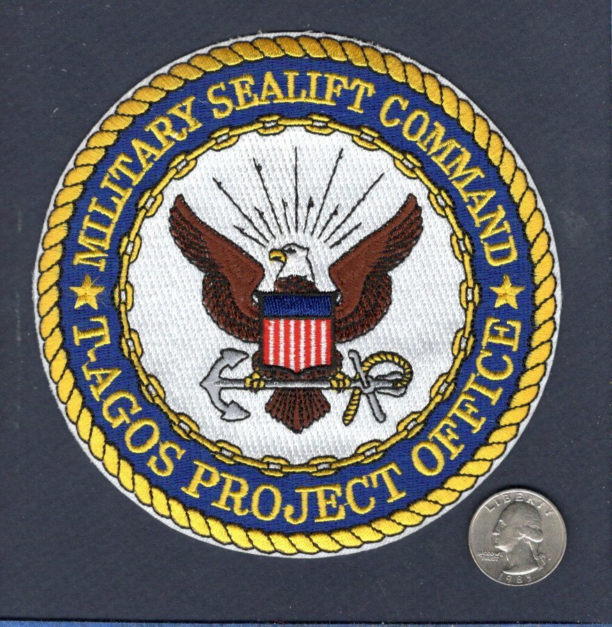 MSC Military Sealift Command T-AGOS PROJECT US Navy Ship Squadron ...