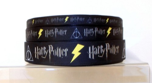 Harry Potter Grosgrain Ribbon 10/16/22mm widths 1m 2m 5m lengths ...