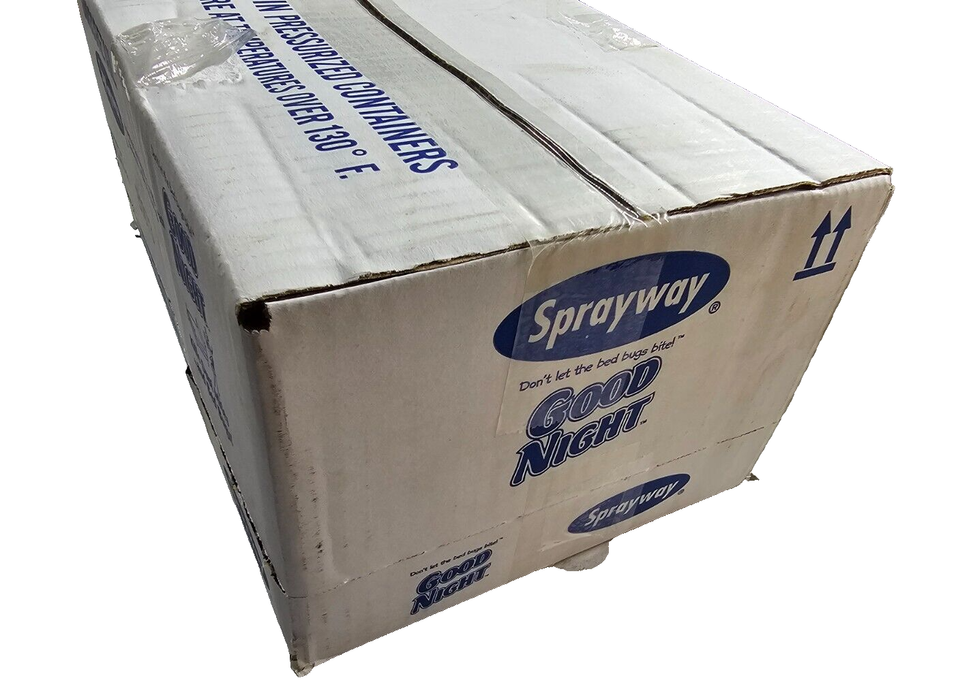 Case 24 3Oz Sprayway Good Night Aerosol Bed Bug/Dust Mite/Lice/Flea ...
