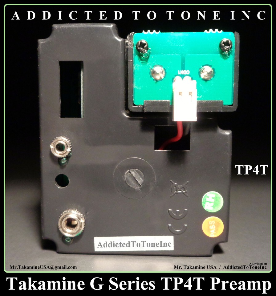 Takamine G Series TP4T Preamp / NOS / Original Revision / Authorized ...
