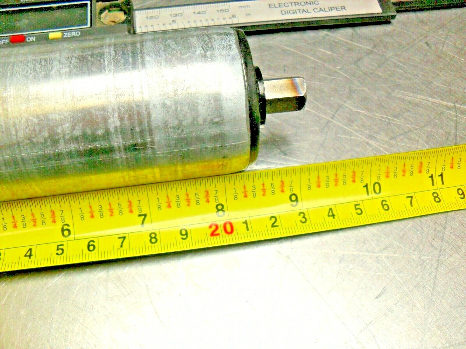 Conveyoe Roller RALPHS-PUGH Spring Hex Shafts 1-7/8" OD x 8-1/2" 10 ...