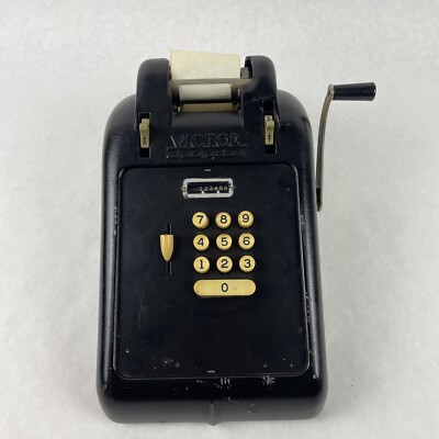 Cash Register, Adding Machines - Vintage Victor Adding Machine