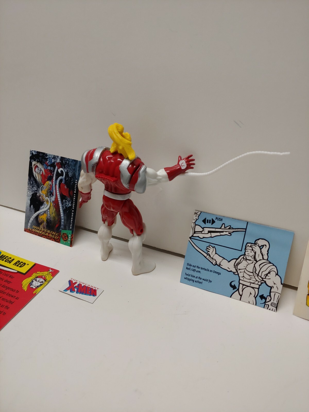 1993 Uncanny X-Men Omega Red 5" Action Figure Toy Biz Awesome !!! | eBay
