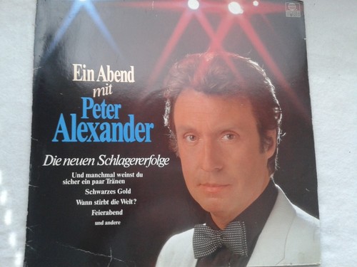 LP Ein Abend mit Peter Alexander 1979 BÜ | eBay.de