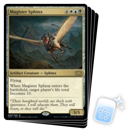 MAGISTER SPHINX X4 Double Masters 2022 Magic MTG MINT CARD | eBay