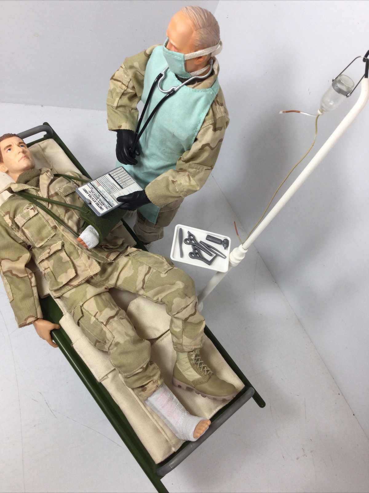 1/6 CUSTOM DRAGON US GULF WARS FRONT LINE FIELD SURGEON DOCTOR ...