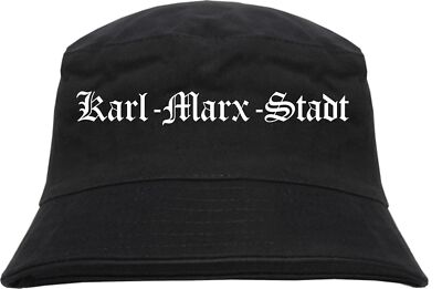 Karl-Marx-Stadt Fischerhut - Altdeutsch - bedruckt - Bucket Hat ...