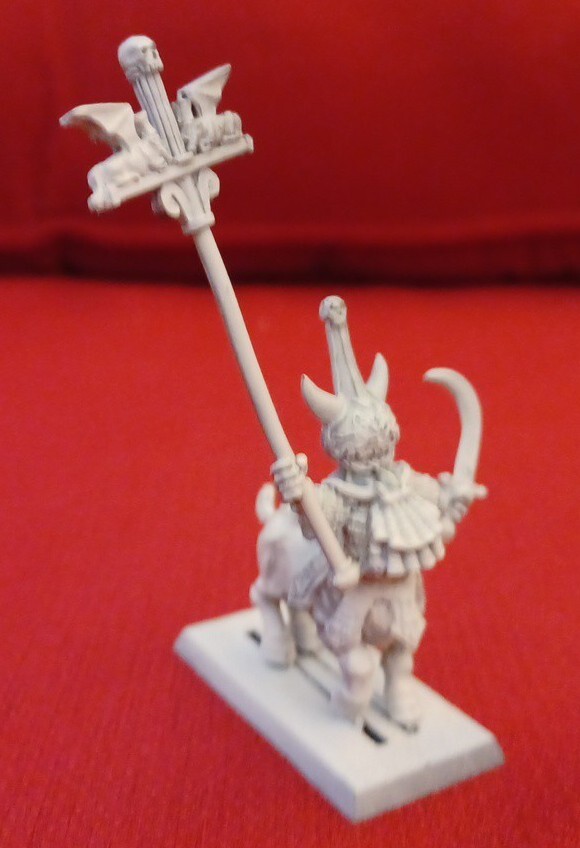 Chaos Dwarf Dwarves Vintage RARE Bull Centaur Banner & Scimitar ...