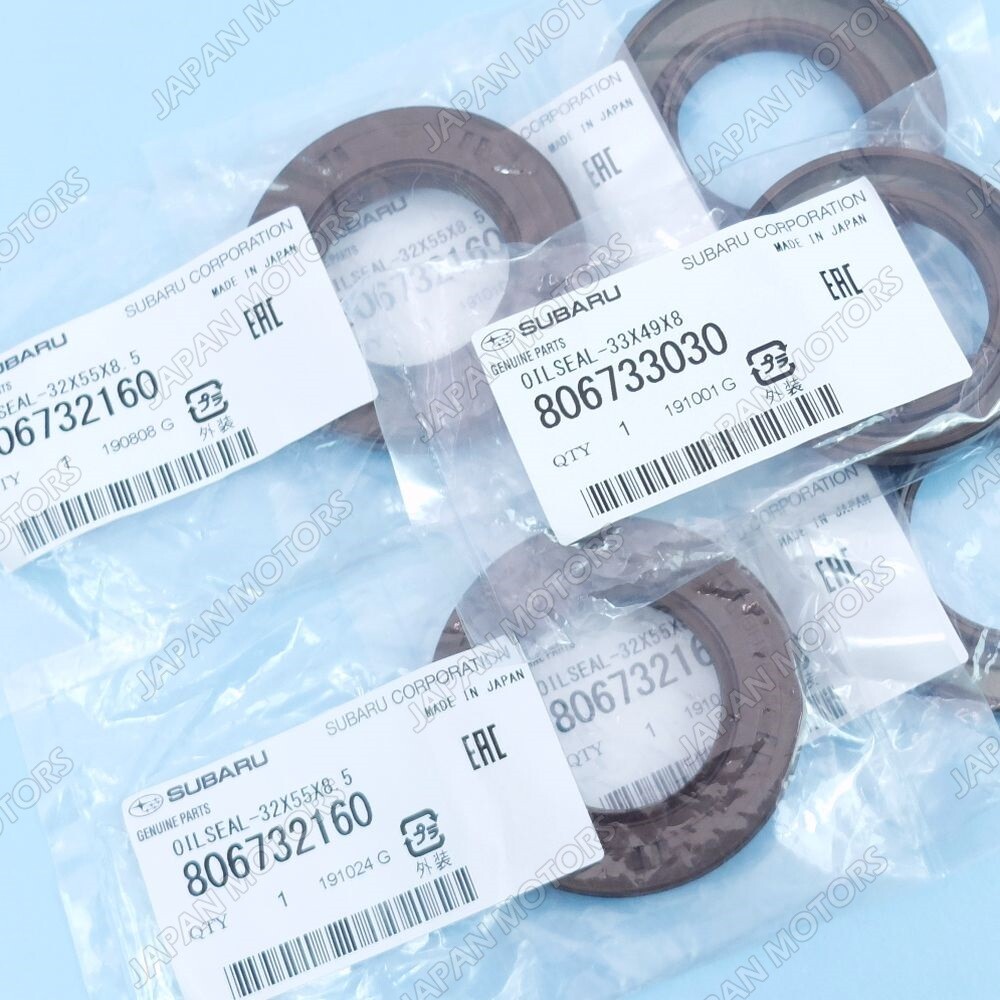 New GENUINE Subaru 02-05 Impreza WRX TURBO EJ205 Engine Front Cam Crank ...