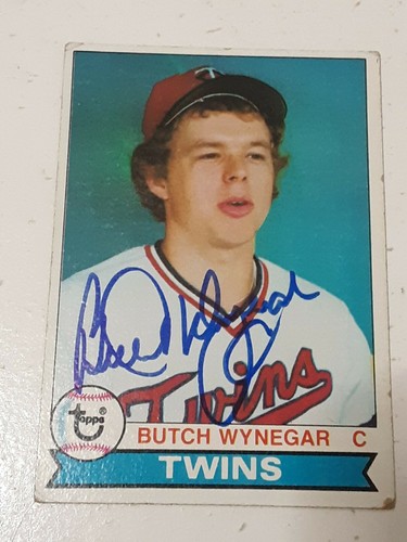 Butch Wynegar Minnesota Twins 1979 Topps Autograph Card #405 READ ...