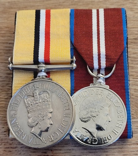 Iraq Medal -Operation Telic Without Clasp And Queens Diamond Jubilee ...