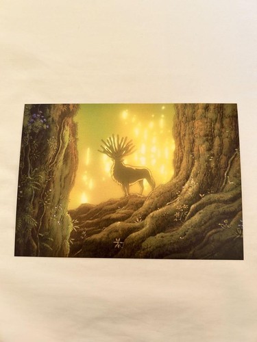 Ghibli Princess Mononoke Exhibition Postcard Princess Monoke | eBay