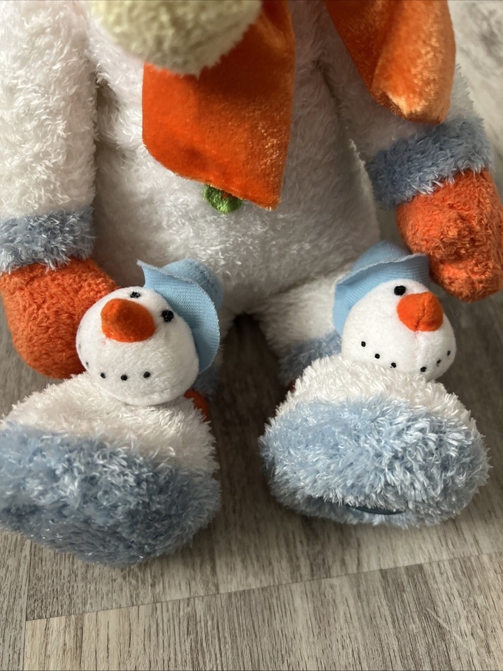 Disney Tigger Plush Snowman Costume - Winter Holiday Stuffed Animal Toy ...