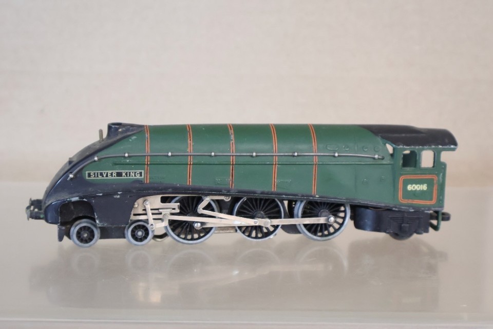HORNBY DUBLO EDL11 3 RAIL BR 4-6-2 CLASS A4 LOCOMOTIVE 60016 SILVER ...