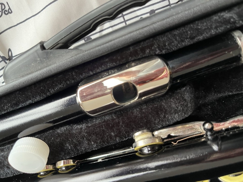 Nice Slade Flute in case + cleaning rod. Unused. | eBay UK