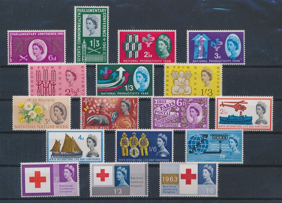 LS05895 Great Britain selection of nice stamps fine lot MNH | eBay