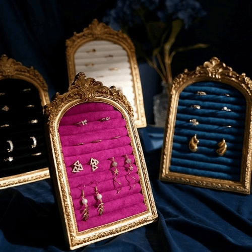 Picture Frame Shape Picture Frame Jewelry Storage Shelf Home Decoration ...