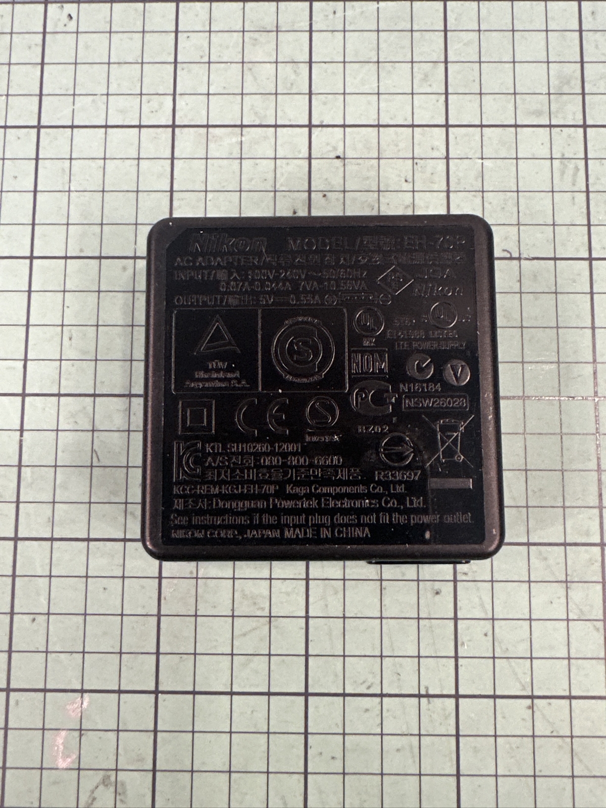 NIKON+ORIGINAL+EH-70P+AC+Adapter+Charger+USB+Cable+For+S9500+S9200 ...