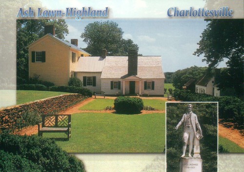 Ash Lawn-Highland James Monroe Home Charlottesville Virginia President ...