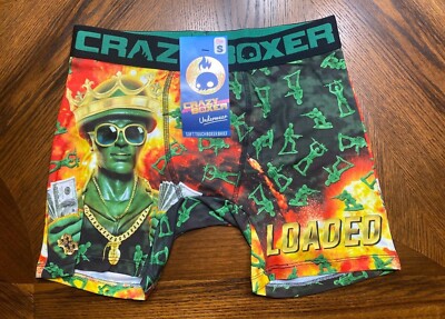 Crazy Boxer Briefs Men's Bling Bling Toy Solider Underwear Size S/L/XL ...