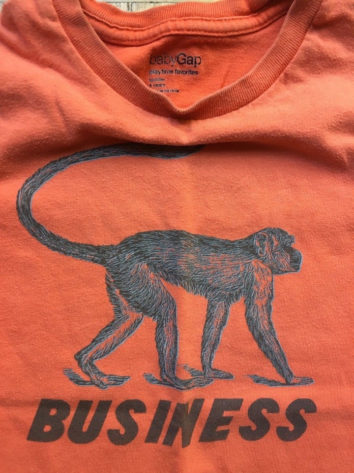 BabyGap Monkey Business T-shirt 4 | eBay