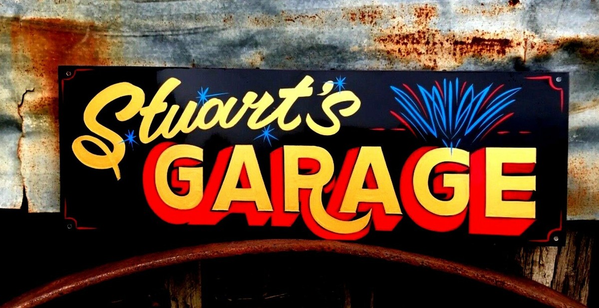 Custom Painted Garages