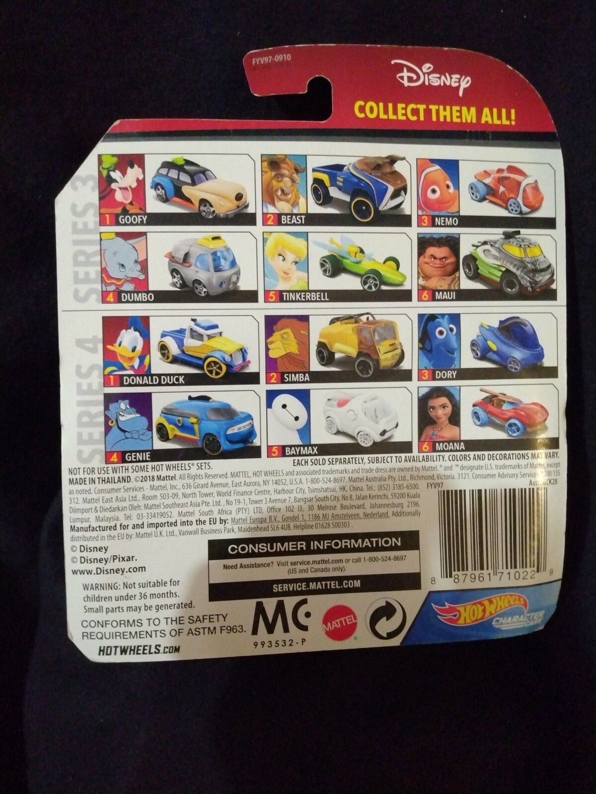 NEW GENIE: Disney Aladdin 2019 Hot Wheels Charater Cars New sealed RARE ...