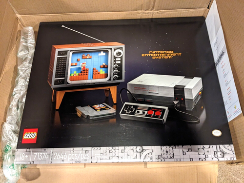 Lego Nintendo Entertainment System 71374 Super Mario Set Retired NEW ...