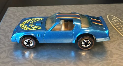 🇺🇸 CUSTOM Vintage 1977 Hot Wheels Hot Bird ULTRA RARE BLUE FIREBIRD ...