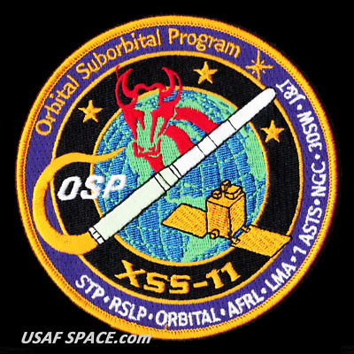 OSP MINOTAUR - XSS-11 - STP RSLP ORBITAL AFRL 30SW USAF TRW VAFB LAUNCH ...