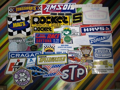 vtg 1970s to 1990s Auto Racing sticker - Crower Motor Wheel Arias Duro ...