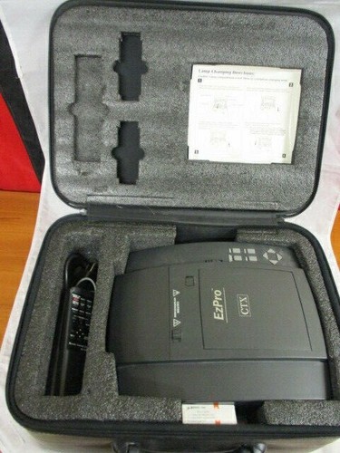 CTX Ezpro 550 LCD Projector w/ case & 2 remotes & 8 bulbs | eBay