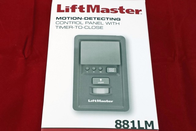 LiftMaster 881LM Wi-Fi Motion-Detecting Control Panel with Timer-to ...