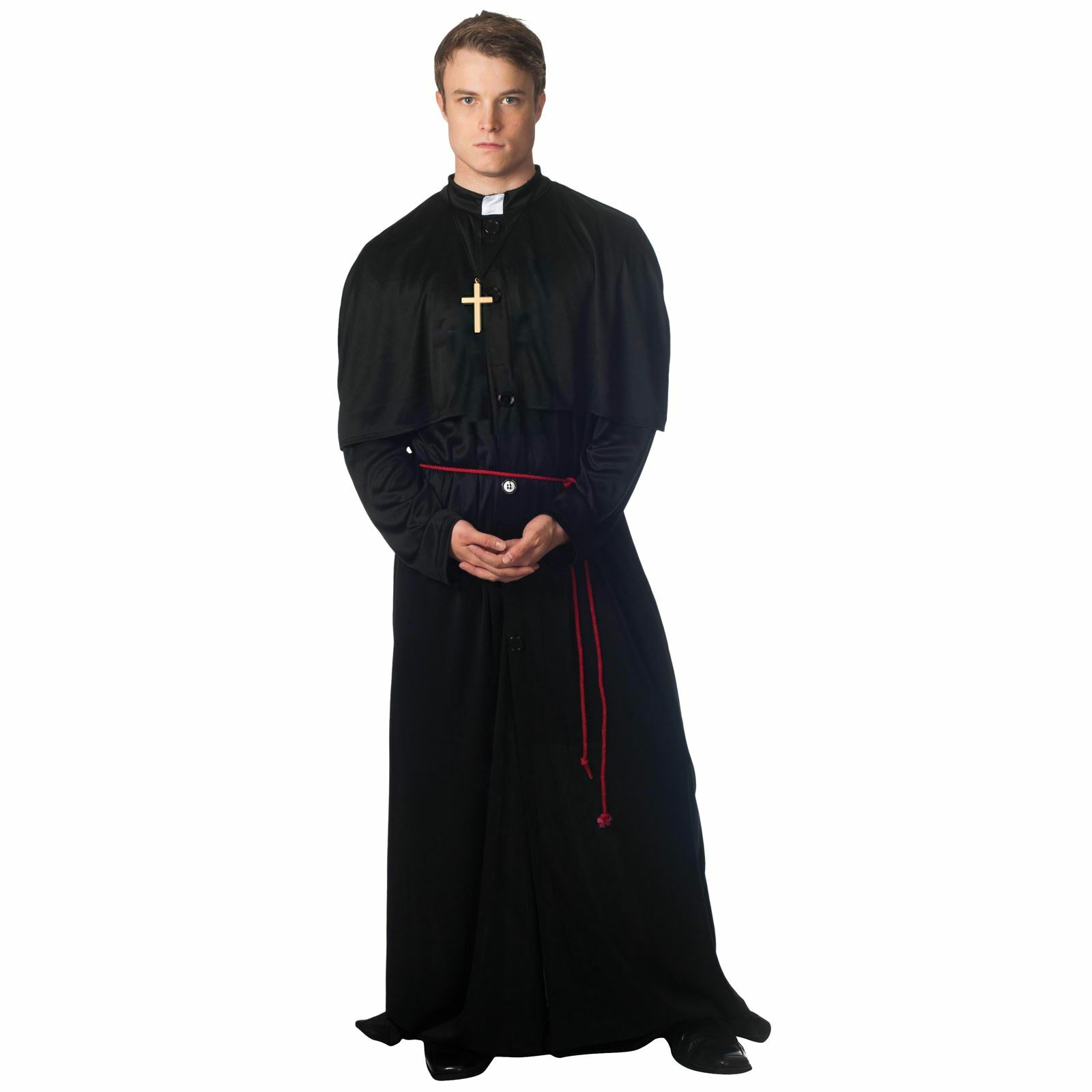 Amscan 996197 Mens Priest Costume Adults Fancy Dress, Size M/L for sale ...