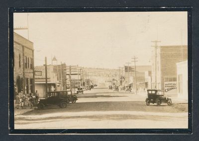 1920's MADRAS, Oregon MAIN STREET Vintage Real Photo Postcard | eBay