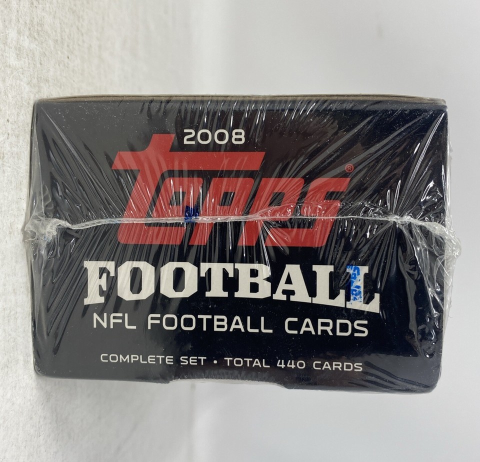 2008 Topps Football NFL Complete Box Set - Factory Sealed - 440 Cards ...