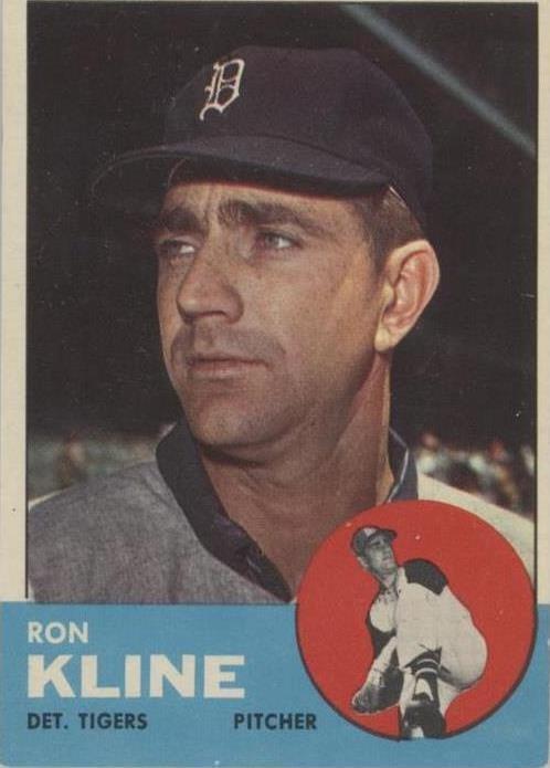 1963 Topps - Ron Kline #84 for sale online | eBay