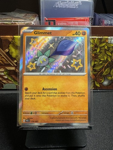 Pokémon TCG Glimmet Scarlet & Violet: Paldean Fates 179/091 Holo Shiny ...