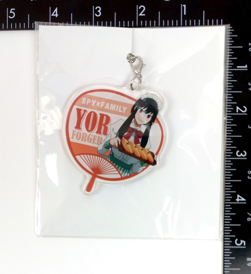 Spy x Family Yor Forger Uchiwa Acrylic Keychain Sega Anime Japan 4 | eBay