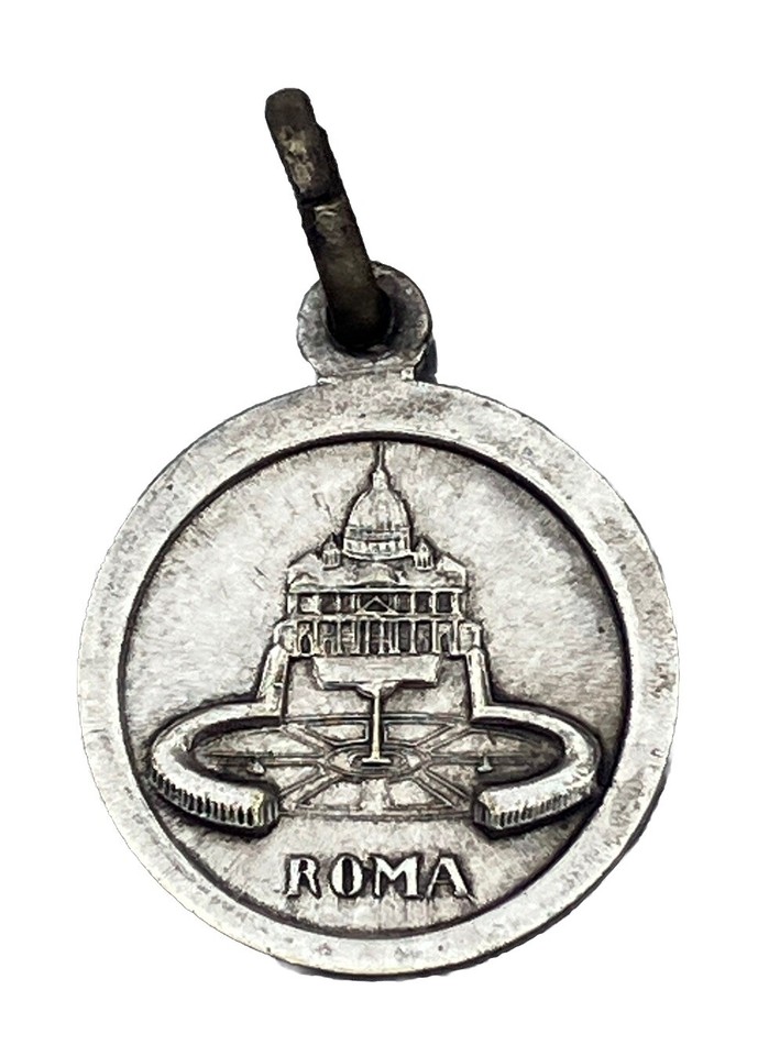 Vintage Catholic Pope John Paul II Roma Gold & Silver Tone Religious ...