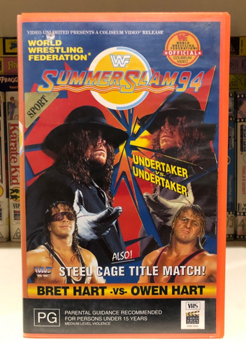 WWF SUMMER SLAM 94 - COLISEUM VIDEO - WRESTLING VHS | eBay