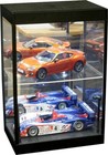 Car Display Case Acrylic LED Light 3 Tier Adjust Model Toy 1/18 Diecast ...