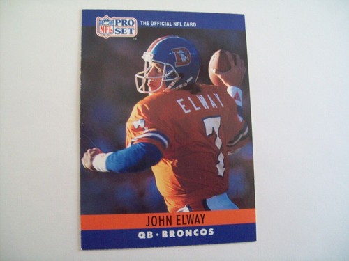 JOHN ELWAY DENVER BRONCOS 1990 PRO SET #88 NFL FOOTBALL CARD HOF | eBay