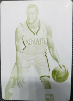 MILES PLUMLEE 2012-13 Panini Totally Certified PRINTING PLATE SP #1/1 ...