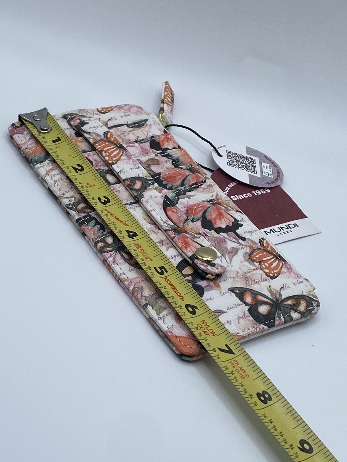 MUNDI DEBBIE DOUBLE Card Case Floral. Safe Keeper Wallet for sale ...