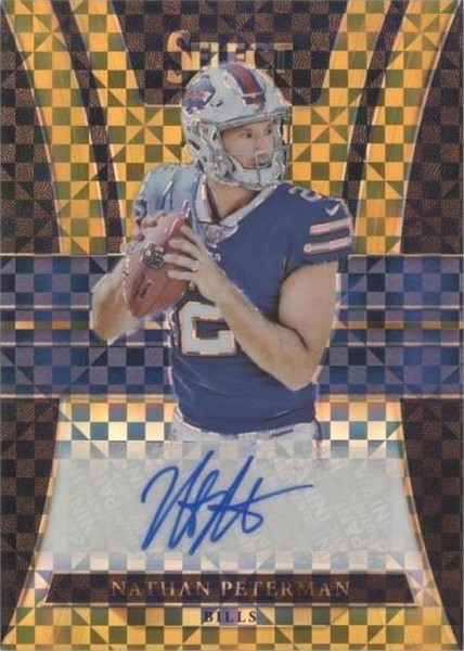 2017 Panini Select - Rookie Signatures Gold Prizm #RS-NP Nathan ...