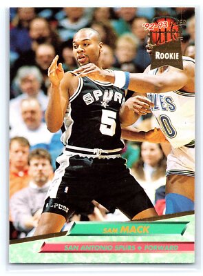 Sam Mack 1992-93 Ultra #357 Rookie | eBay