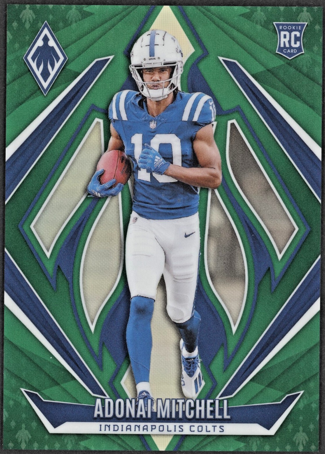 2024 Panini Phoenix - Rookies Adonai Mitchell #153 Green /25 (RC) for ...